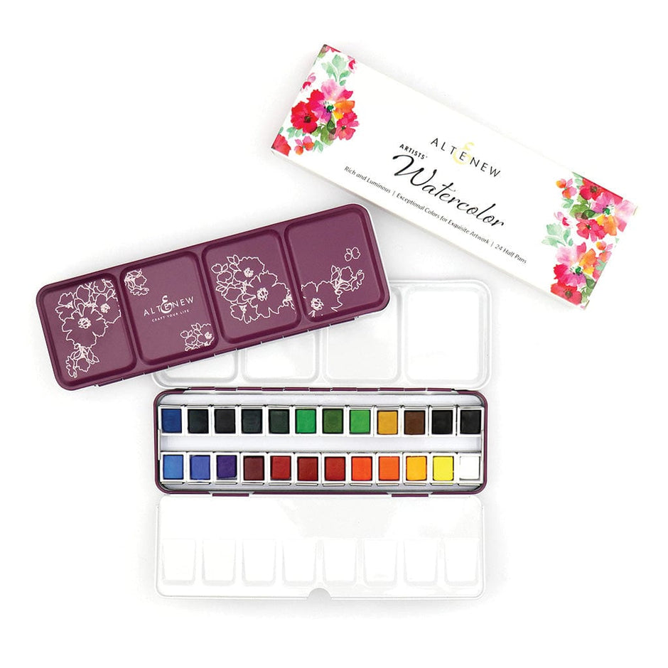 Best Professional Watercolor Pan Sets | Artistry by Altenew ...
